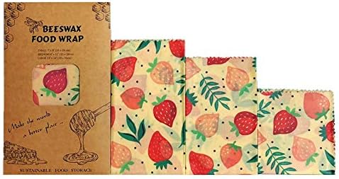 muyatena Beeswax Food Wrap - Eco Friendly Reusable Plastic Wrap ...