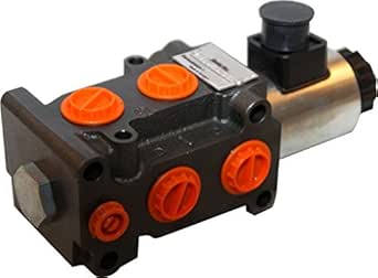 Hydraulic 6 Port Solenoid Diverter/selector Valve 1/2'BSP 12VDC 13gpm DVS6-6/2: Amazon.com ...