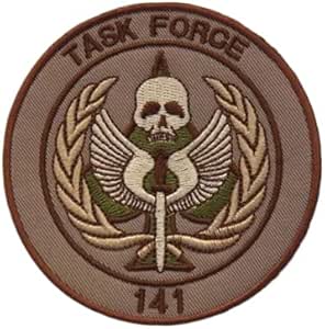 Task Force 141 Black Ops Embroidery Patch Sticker Armband Backpack ...