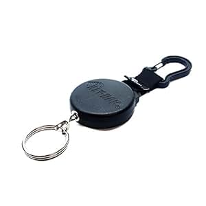 Amazon.com: Key-Bak SECURIT Retractable Key Holder, 24" Stainless Steel ...