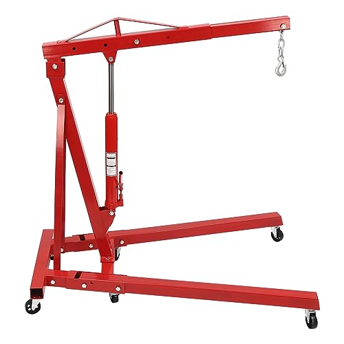WETUSSEX 2 Ton Folding Engine Hoist, Heavy Duty 4409lbs Lifting ...