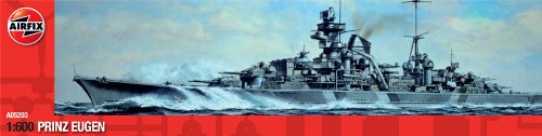 Airfix A05203 Prinz Eugen 1:600 Scale Series 5 Plastic Model Kit ...