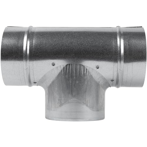 Mua Metal 4" Inch 3 way splitter. Connect multiple machines - 90 degree ...