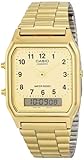 Amazon.com: Casio Men's AQ-230GA-9D Gold Analog & Digital with Index ...