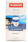 120 Rombouts Original Roast Ground Coffee / Filters - Medium Slow ...