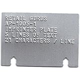 Addressograph Bartizan Model 4850 flatbed credit card imprinter: Amazon ...