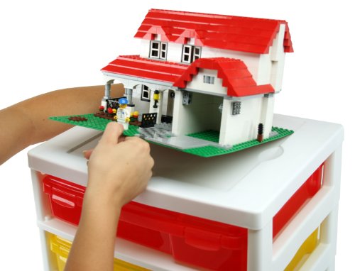 Купить IRIS LEGO 6-Case Workstation and Storage Unit with 2 Base Plates ...