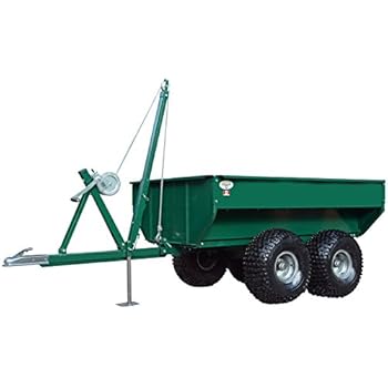 Amazon.com : MUTS ATV Dump Trailer 2000-Pound - Heavy Duty Steel ATV ...