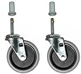 Amazon.com: Rubbermaid 6173L1 Caster Set of 2 for 6173-47 and 6173-88 ...