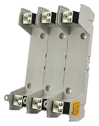 Fuse Block, Industrial, 100A, 3 Pole: Amazon.com: Industrial & Scientific