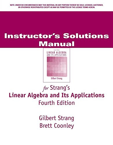 Linear Algebra & Its Applications: Strang, Gilbert: 9780030105685 ...