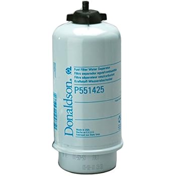Amazon.com: Donaldson P551424 Fuel Filter (Water Separator, Cartridge ...