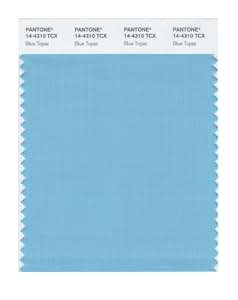 Pantone 14-4310 TCX Smart Color Swatch Card, Blue Topaz - House Paint ...