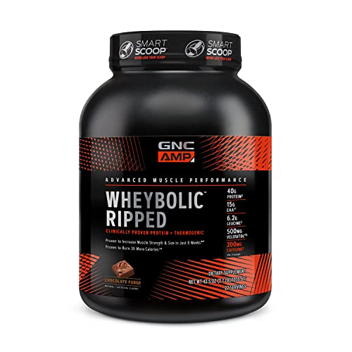 GNC AMP Wheybolic Ripped - Chocolate Fudge in Oman | Whizz Whey
