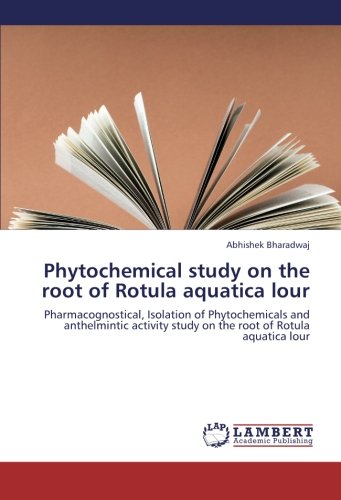 Phytochemical study on the root of Rotula aquatica lour ...