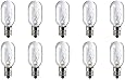 CEC Industries #20T-7 C 130V Bulbs, 130 V, 20 W, E12 Base, T-7 shape ...