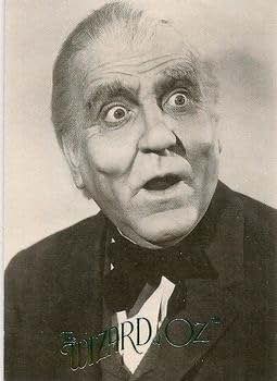 The Wizard (Frank Morgan) trading card (The Wizard of Oz) 1996 DuoCards ...