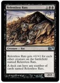 Amazon.com: Magic The Gathering - Relentless Rats - Magic 2010 : Toys ...