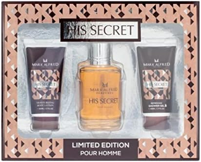 سعر مجموعة هدايا عطر هيز سيكريت بور اوم للرجال من مارك الفريد، او دي ...
