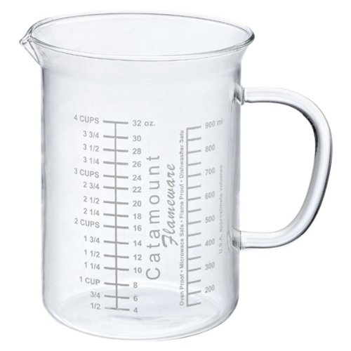 Catamount Flameware 4-cup Measure (B00985OR2U) | Amazon price tracker ...