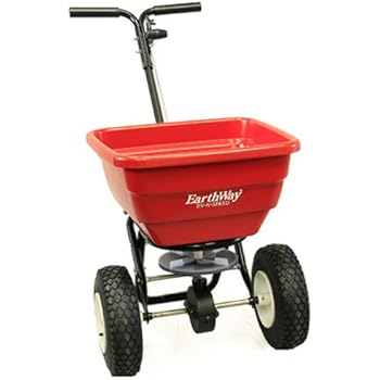 Amazon.com : Lesco High Wheel Fertilizer Spreader with Manual Deflector ...