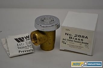 NEW WATTS 288A ANTI SIPHON VACUUM BREAKER BRASS 3/4 IN CHECK VALVE ...