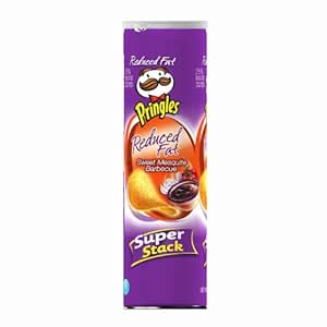 Amazon.com: Pringles Potato Crisps Super Stack, Reduced Fat Sweet ...