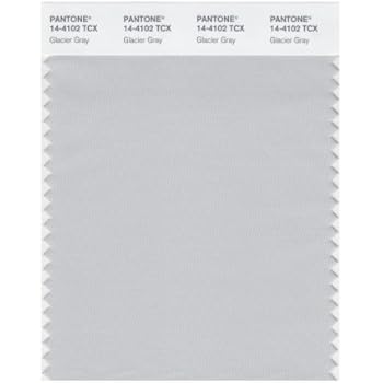 PANTONE Smart 14-4102X Color Swatch Card, Glacier Gray - House Paint ...