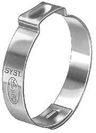 25 Crimp Type Hose Clamps 1/2": Other Automotive Parts: Amazon.com ...