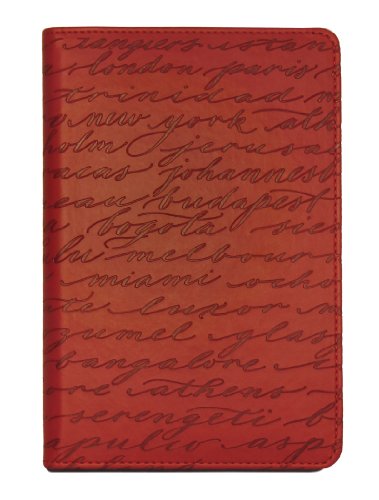 Verso Kindle Cover, Cities by Sharyn Sowell (Fits Kindle Keyboard), Red ...