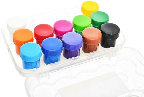 M&G QB/T 1749 High Quality Finger Pait Art Kit 12 Colors 20 gm With ...