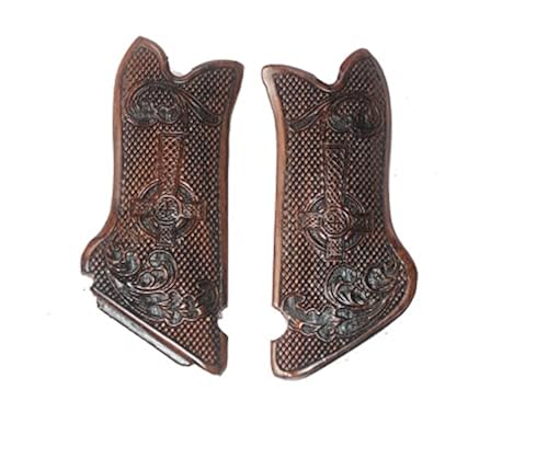 Merrit WW2 German Luger P08 Pistol Wooden Grips Naval World War-I World ...