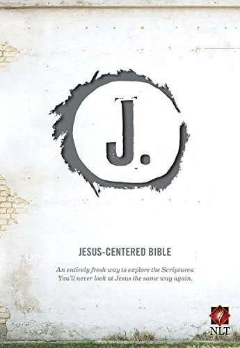 Jesus-Centered Bible NLT, Charcoal - DCBG