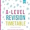 A level revision timetable planner: Make your exam revision schedule ...