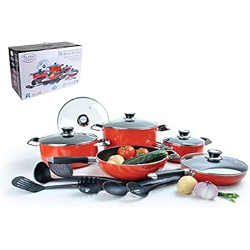 Amazon.com: KitchenAid Gourmet Essentials 10-Piece Hard-Base Porcelain ...