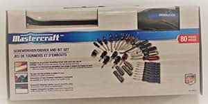Mastercraft Screwdriver Set, 80-pc: Amazon.ca: Tools & Home Improvement