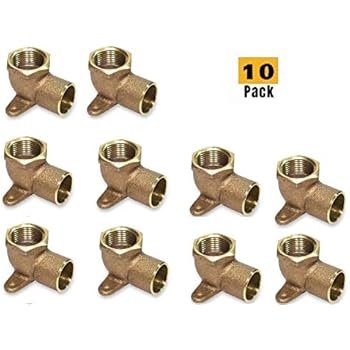 1/2" Nominal Copper Sweat X 1/2" Fip Threaded, CxF, Lead Free Cast ...