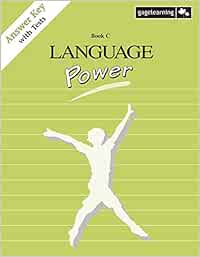Language Power C Answer Key: Gage: 9780771510212: Books - Amazon.ca