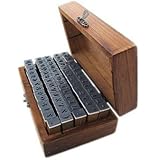 Sanwood 6pcs Floral Pattern Round Wooden Rubber Stamp (Type 7389 ...