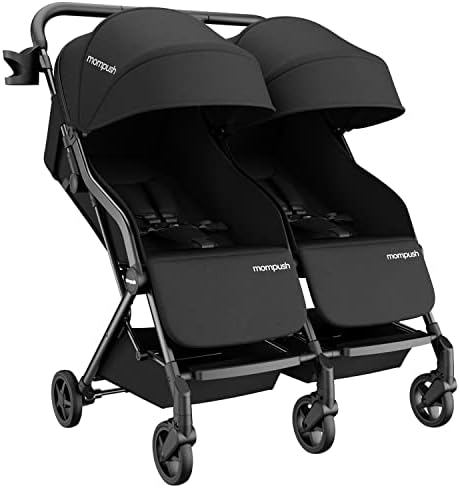 سعر Mompush Lithe Double Stroller, Lightweight Twin Stroller with ...