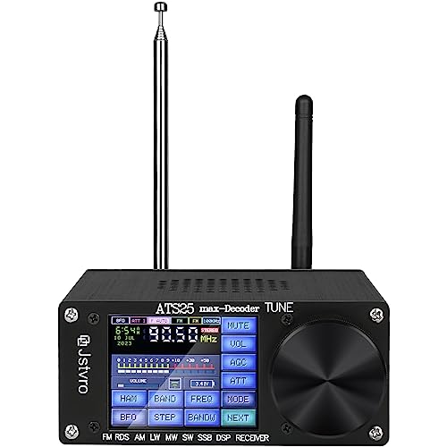 SI4732 ATS-25max-DECODER Radio Receiver, 4.15 Version Adds CW, RTty ...