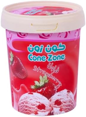 Cone Zone Strawberry Flavor Ice Cream 500 ml price in Saudi Arabia ...