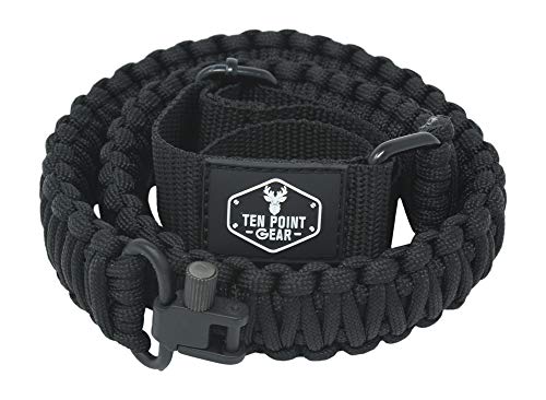 Ten Point Gear Gun Sling Paracord 550 Adjustable W/Swivels (Multiple ...