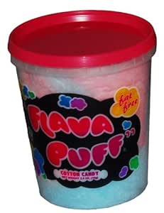 Amazon.com : Flava Puff Cotton Candy, 2.5-Ounce Tubs (Pack of 12 ...