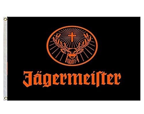 Jagermeister Giant Large Black Flying Flag Banner Size 3x5 Feet in Oman ...