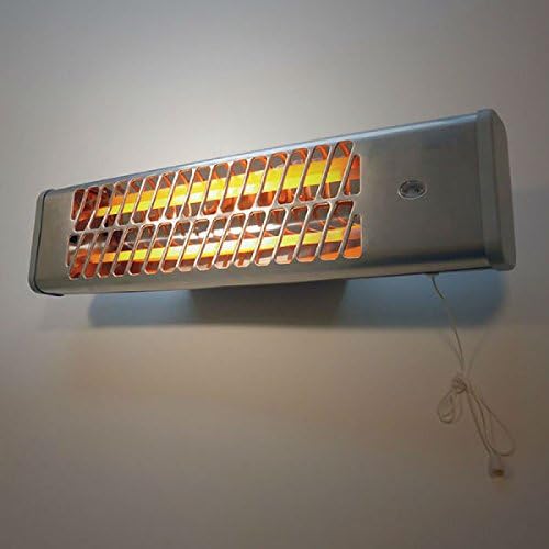 Eterna QHEAT1200 1200W Wall Mounted Quartz Heater 1200 Watt Grey – BigaMart
