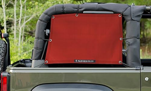 ALIEN SUNSHADE for Jeep Wrangler Mesh Cage Side Shades - Protect Your ...