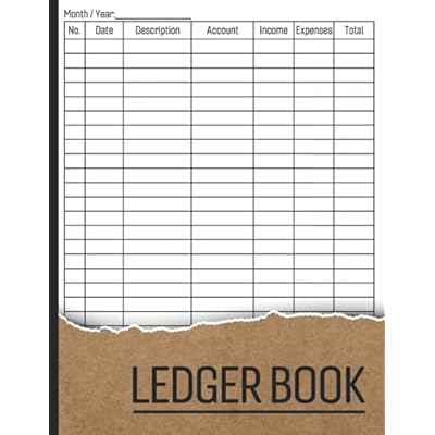 Income and Expenses Tracker: Ledger Book for Small Philippines | Ubuy