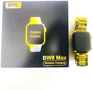 سعر Smart Watch BML BW8 MAX With 2 Strap - Gold فى مصر | بواسطة امازون مصر | كان بكام