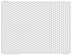 Unpunched Ruled A3 Isometric Grid Exercise Paper - 250 Sheets (297 x ...